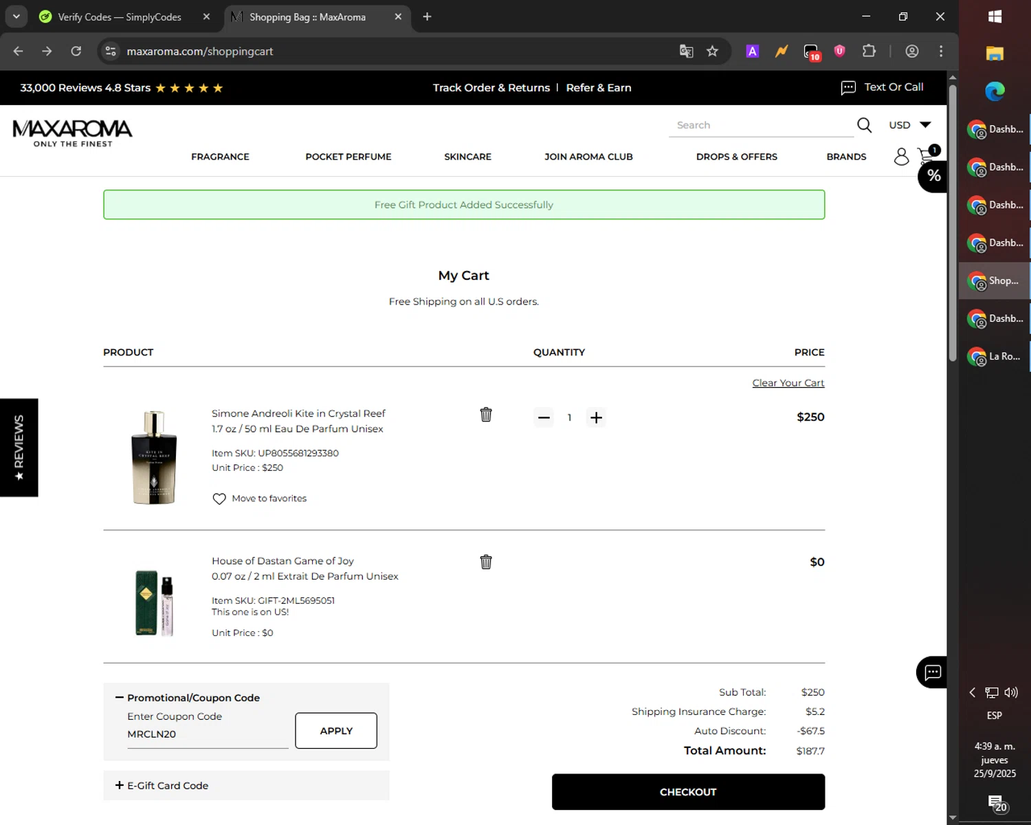 MaxAroma Promo Codes (25 Verified) - $15 Off w/Code Oct 2025