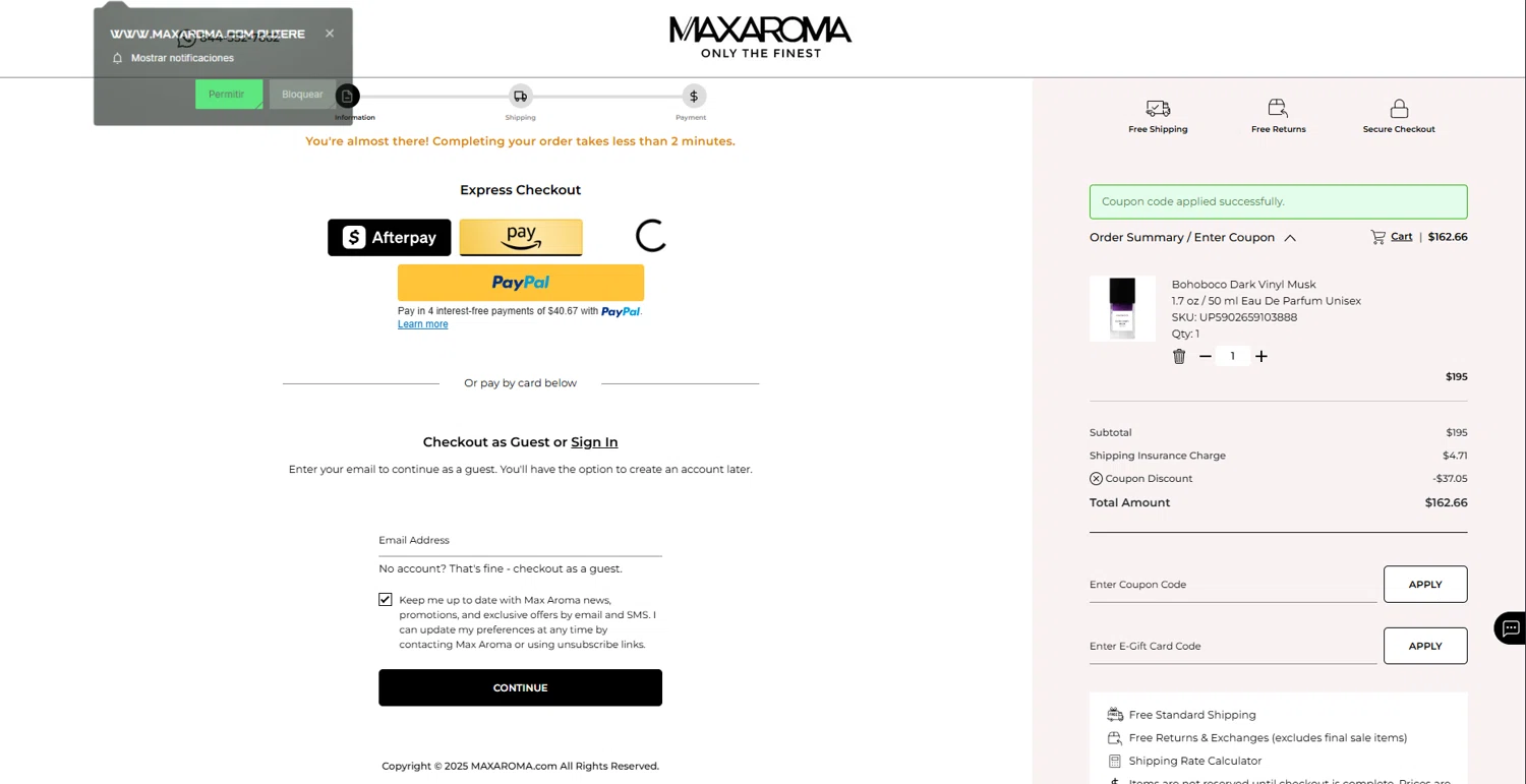 MaxAroma Promo Codes - 20% Off (27 Verified) Dec 2025