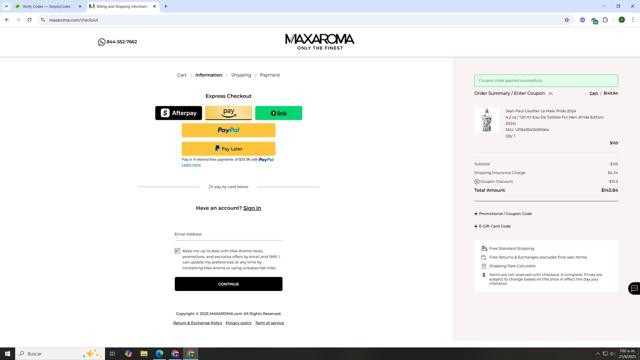 MaxAroma Promo Codes (22 Verified) - 10% Off w/Code Sep 2025