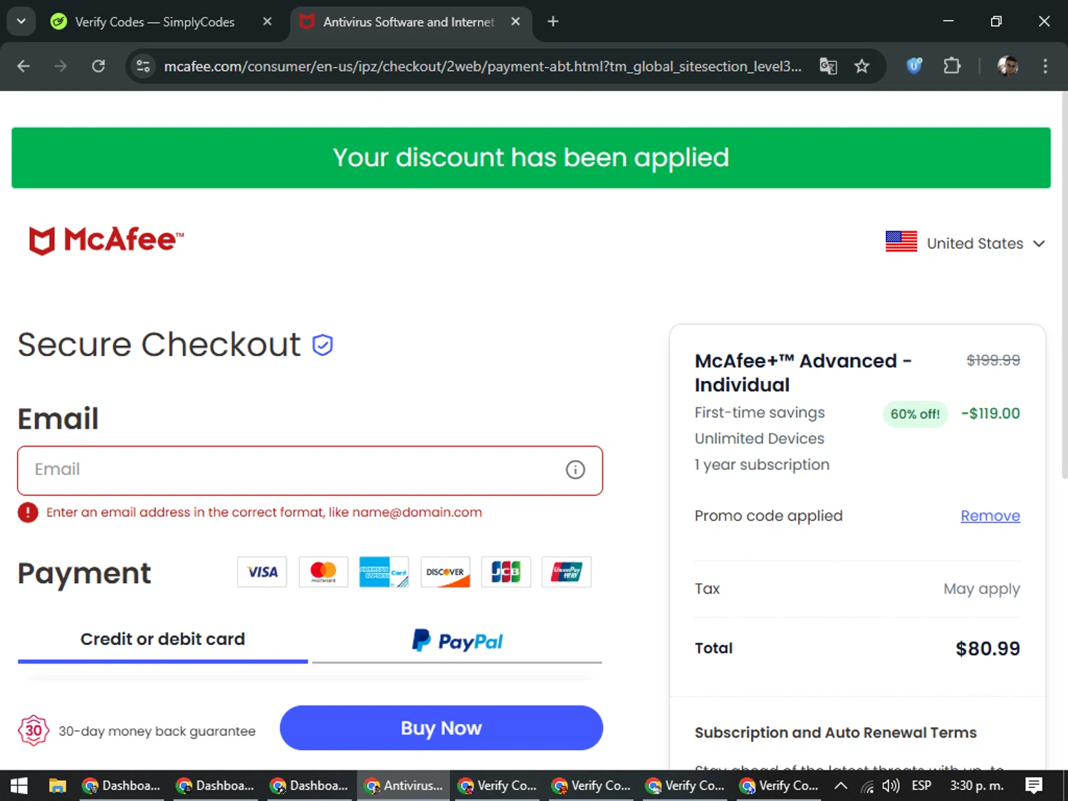 McAfee Promo Codes - 10% Off (2 Verified) Apr 2026