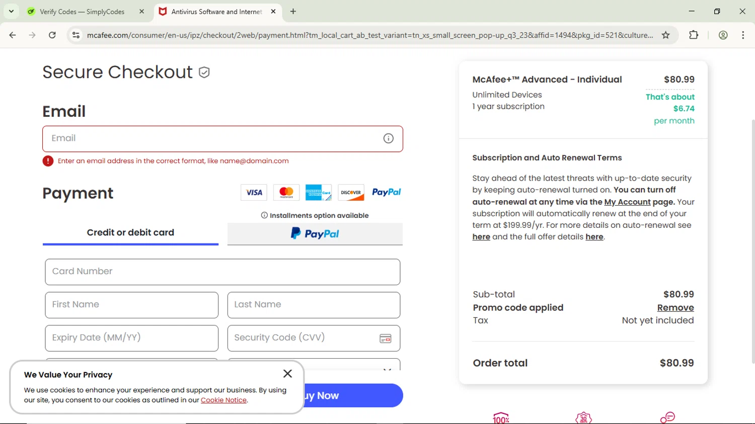 McAfee Promo Codes - 10% Off (2 Verified) Nov 2025