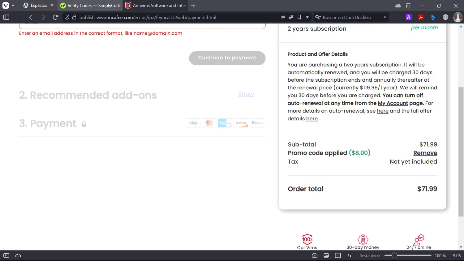 McAfee Promo Codes - 10% Off | September 2024