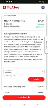 McAfee Promo Codes - 10% Off (2 Verified) Apr 2026