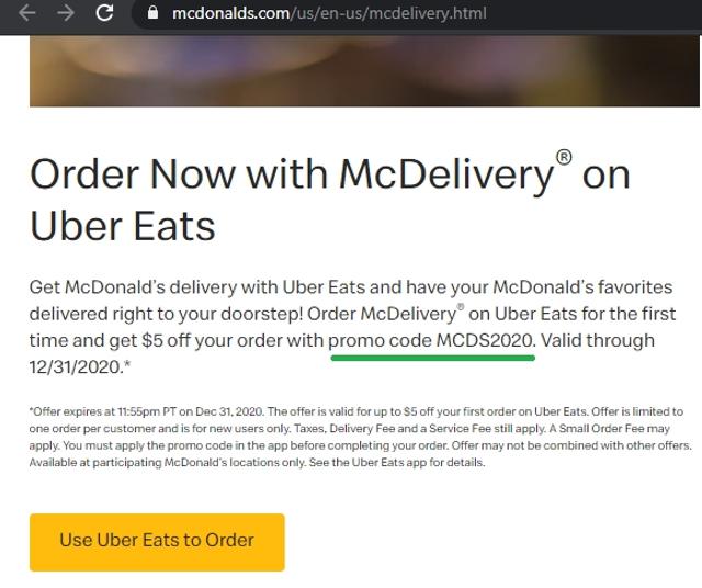 McDonald's Promo Codes - 35% Off Coupons Oct 2025