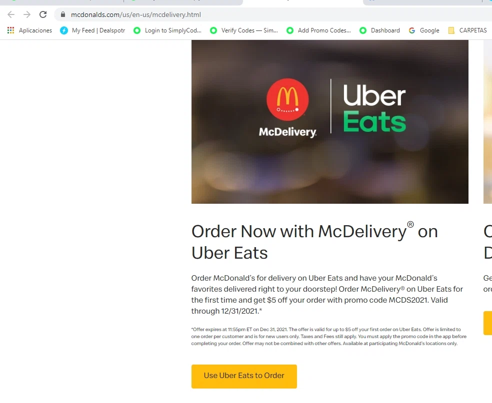 McDonald's Promo Codes - 35% Off Coupons Apr 2026