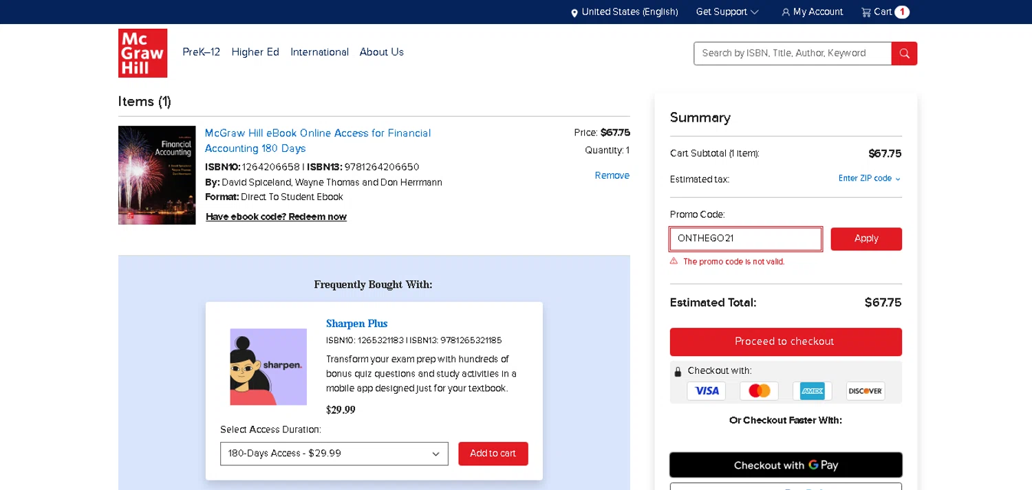 McGraw Hill Promo Codes - $5 Off (1 Verified) Sep 2025