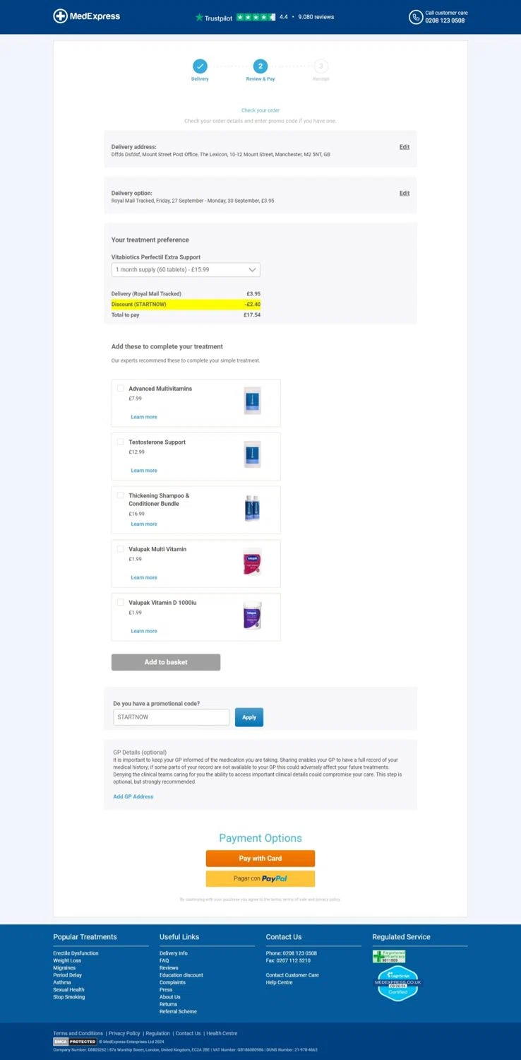MedExpress UK Discount Codes - 20% Off | October 2024