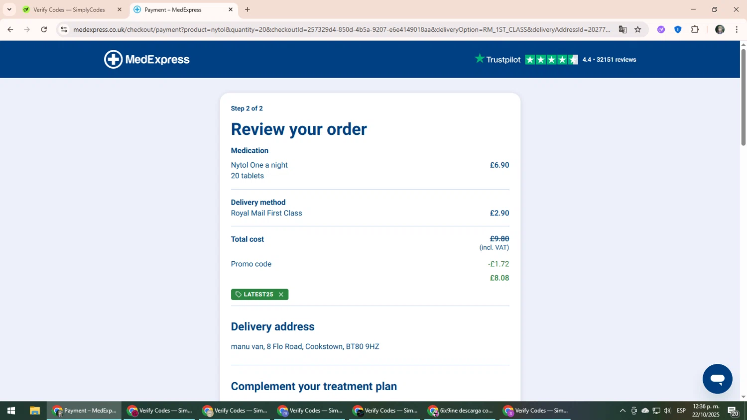 MedExpress UK Promo Codes - 15% Off (2 Verified) Dec 2025