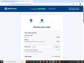 MedExpress UK Promo Codes - 25% Off (Verified) Aug 2025