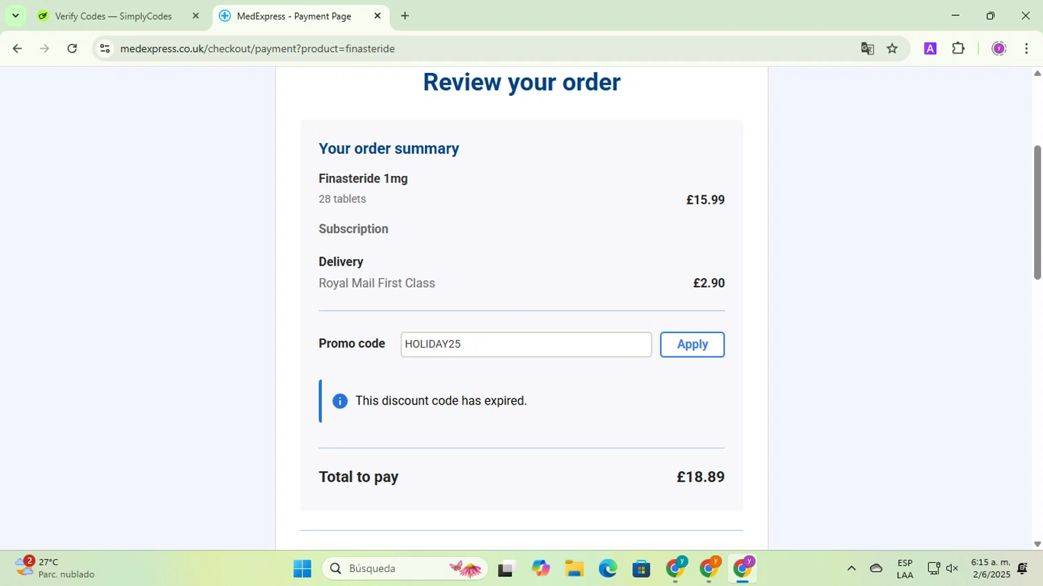 MedExpress UK Promo Codes - 25% Off (Verified) Jun 2025