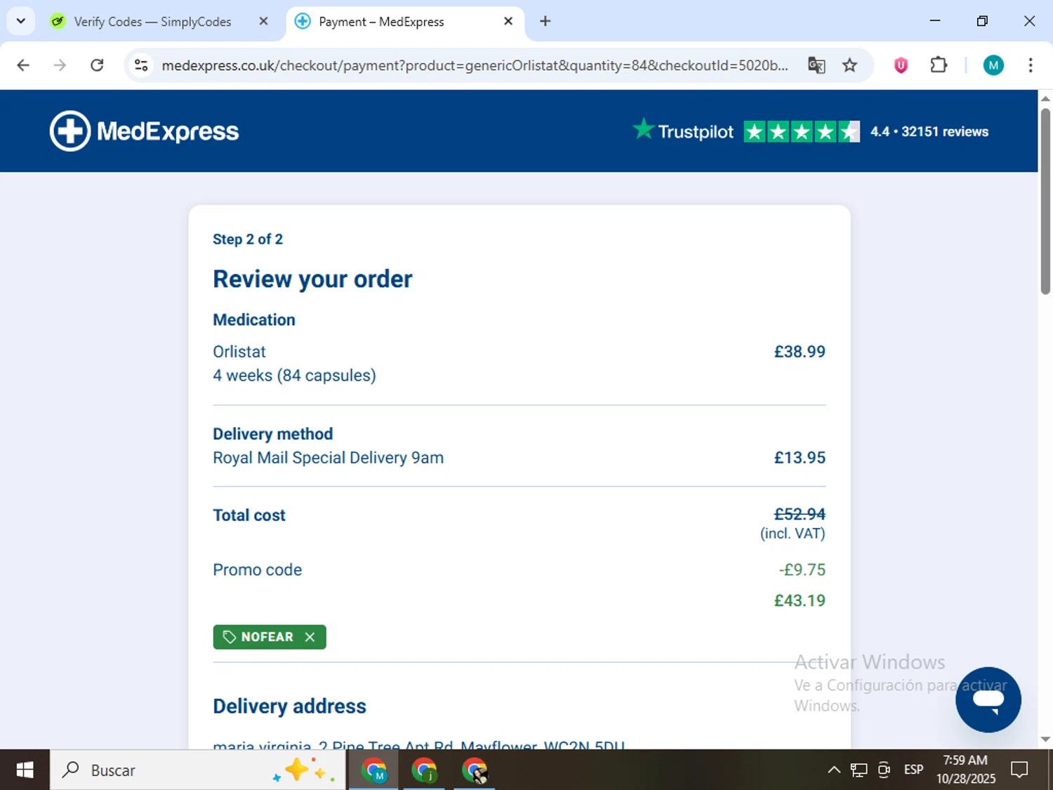 MedExpress UK Promo Codes - 15% Off (2 Verified) Jan 2026