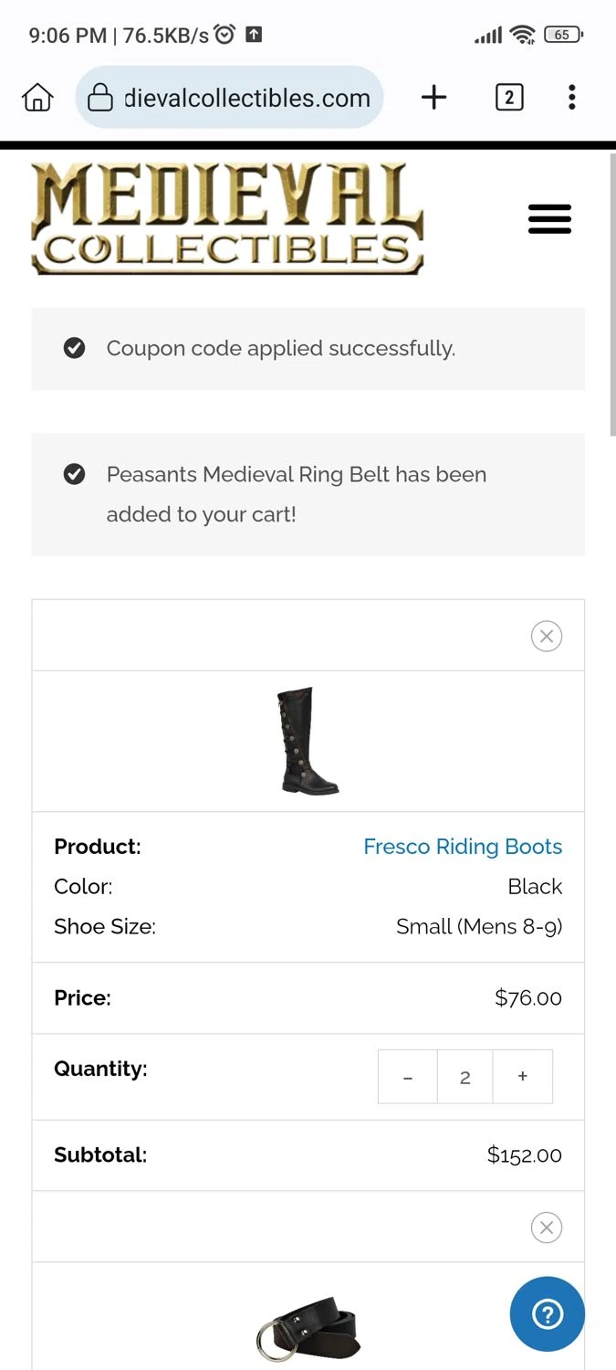 Medieval Collectibles Promo Code (3 Verified) - 10% Off Jan 2025