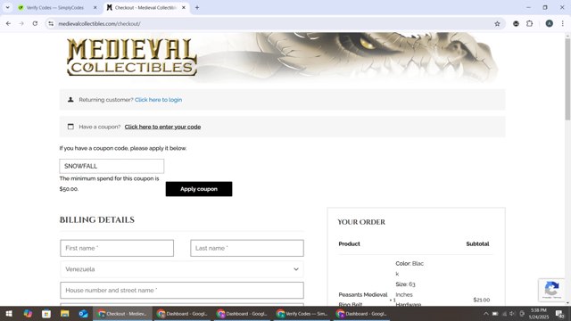 Medieval Collectibles Promo Code (2 Verified) - 10% Off May 2025