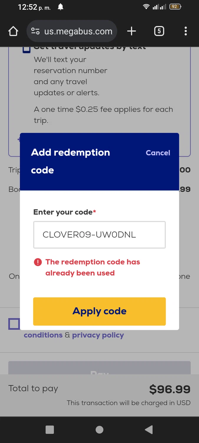 Megabus Promo Codes - $3 Off | January 2025