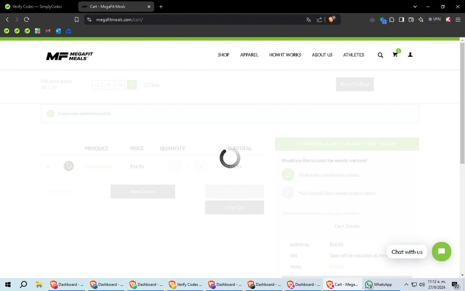 MegaFit Meals Coupons - 20% Off | October 2024