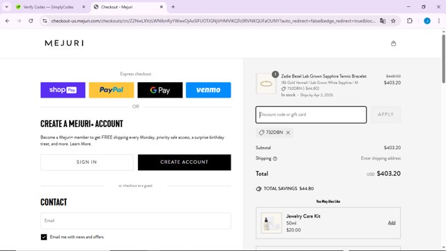 Mejuri Discount Codes - 10% Off (2 Verified) Jun 2025
