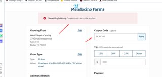 Mendocino Farms Promo Codes - $5 Off Aug 2025