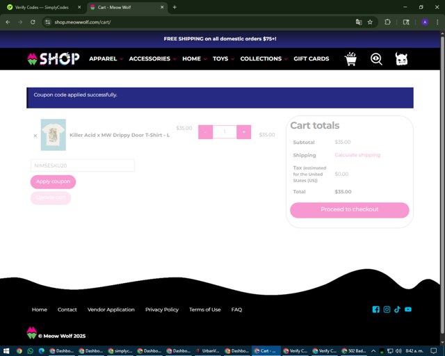 Meow Wolf Promo Codes (6 Verified) - 20% Off w/Code Aug 2025