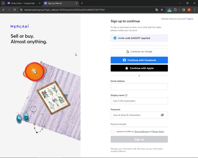 Mercari Coupons - $10 Off | October 2024