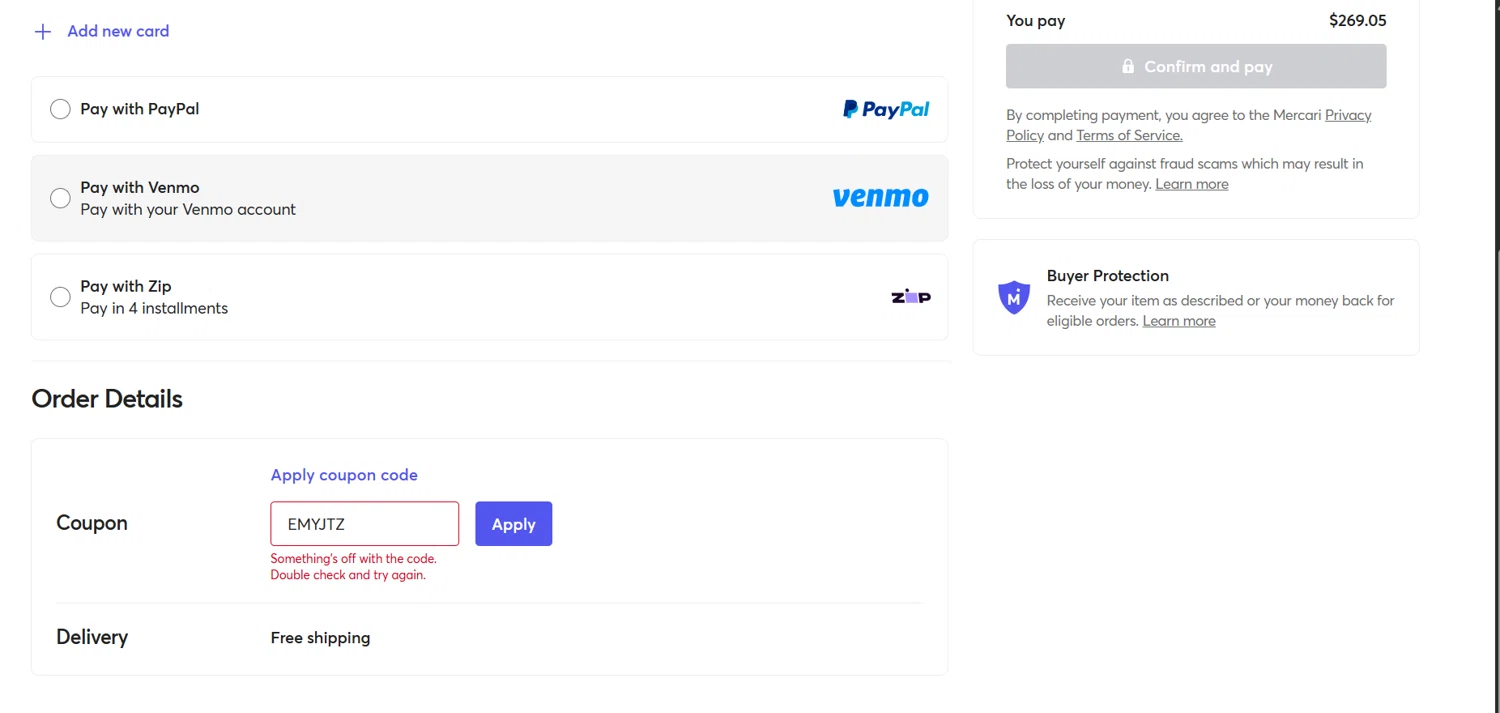Mercari Coupon Codes (8 Verified) - $30 Off w/Code May 2025