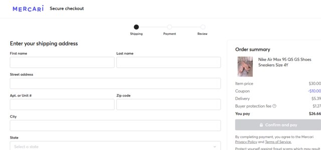 Mercari Coupon Codes (7 Verified) - 20% Off w/Code Apr 2025