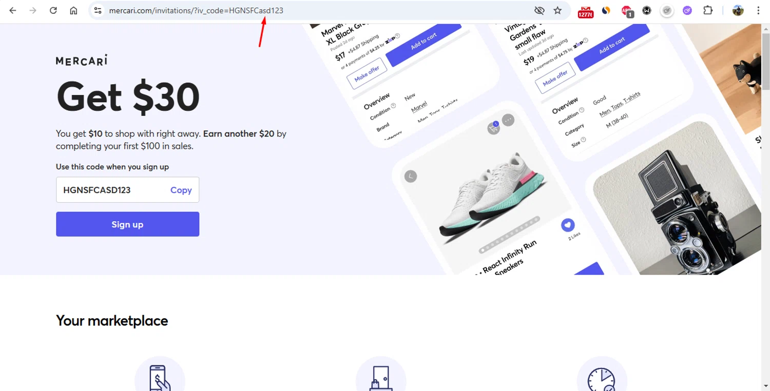 Mercari Coupons - 10% Off | January 2025