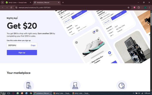 Mercari Promo Codes (10 Verified) - $30 Off w/Code Jul 2025