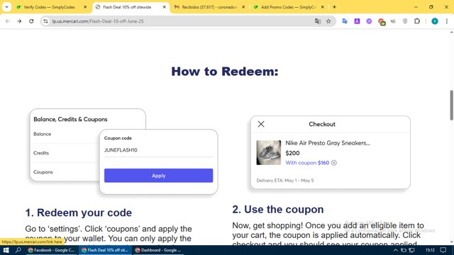 Mercari Promo Codes (14 Verified) - $30 Off w/Code Jul 2025