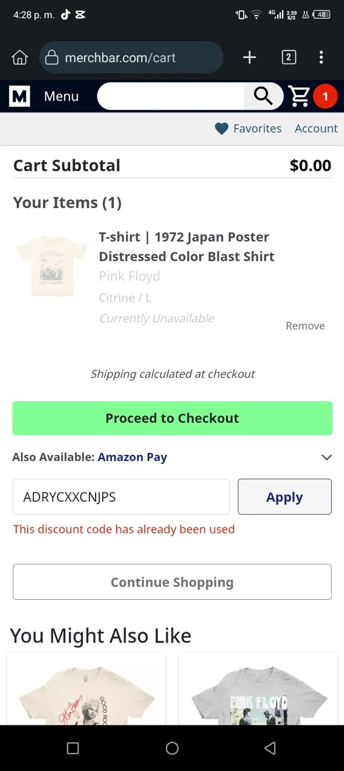 Merchbar Coupon Codes - $45 Off | December 2024