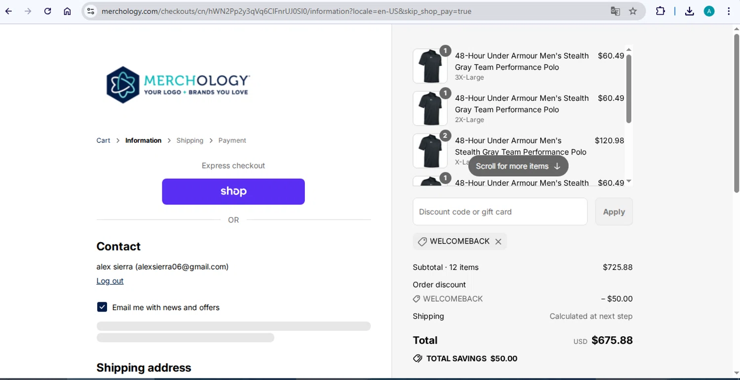 Merchology Promo Codes - $60 Off (8 Verified) Oct 2025