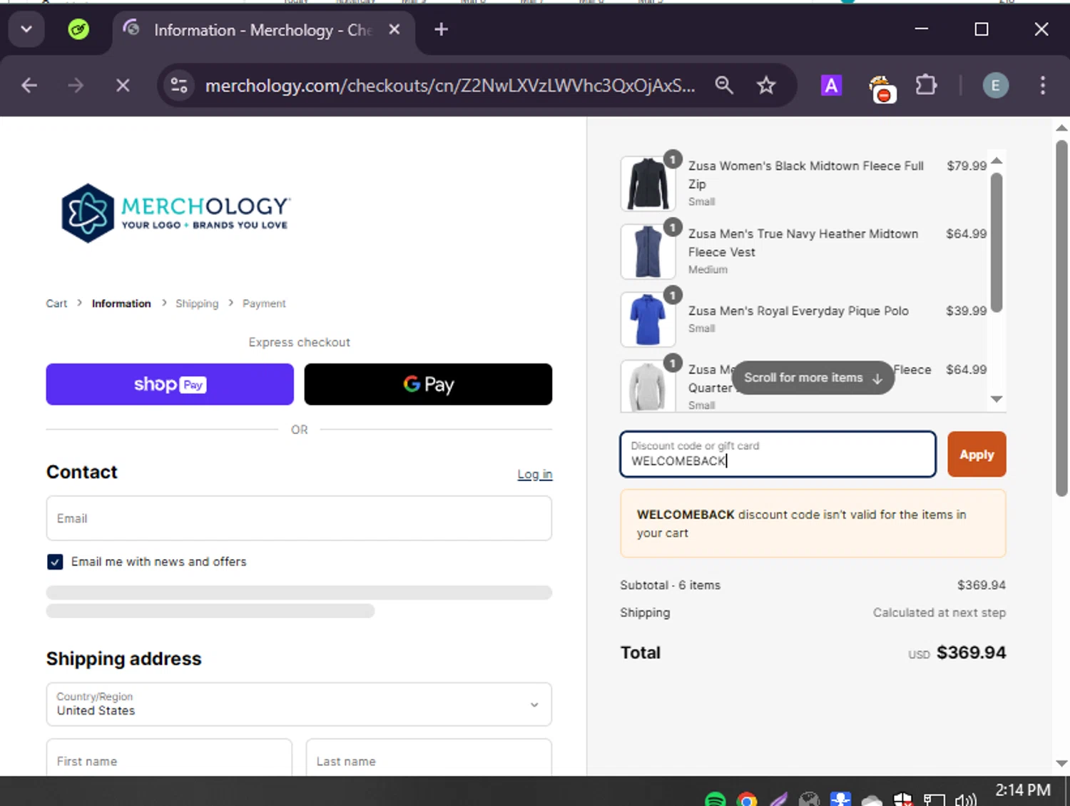 Merchology Promo Codes - $60 Off (8 Verified) Oct 2025