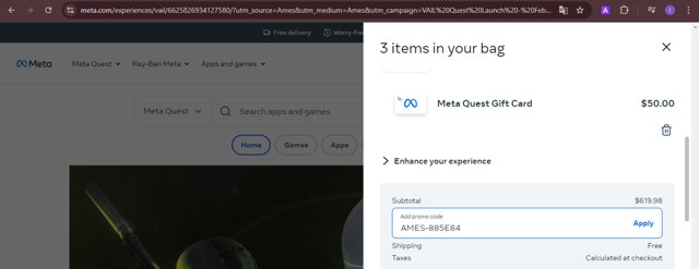 Meta Promo Codes - 30% Off | September 2024