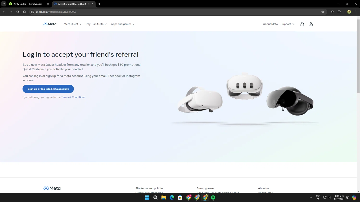 Meta Promo Codes - 5% Off | August 2024