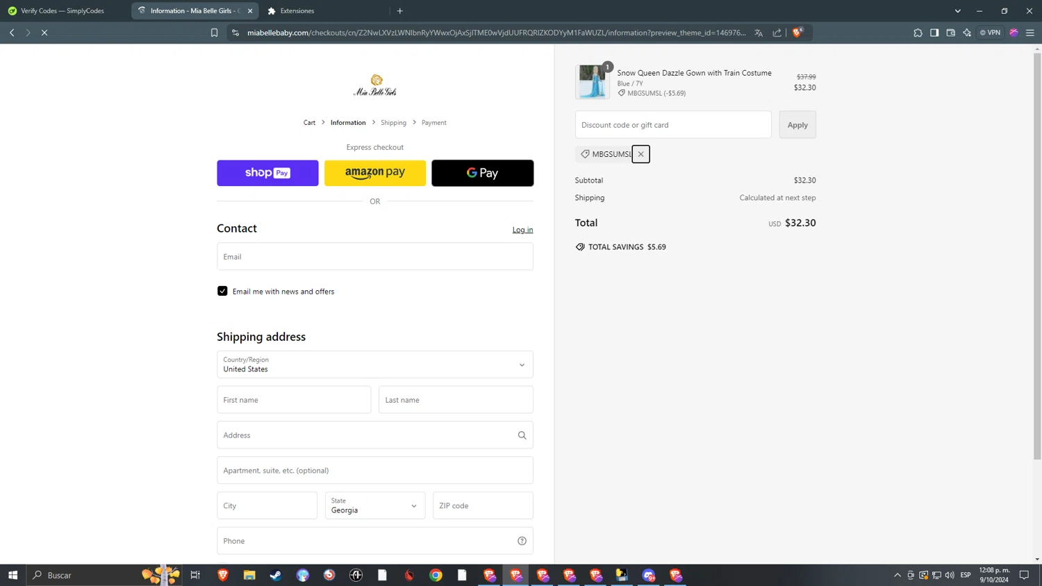 Mia Belle Baby Coupon Codes - $10 Off | October 2024