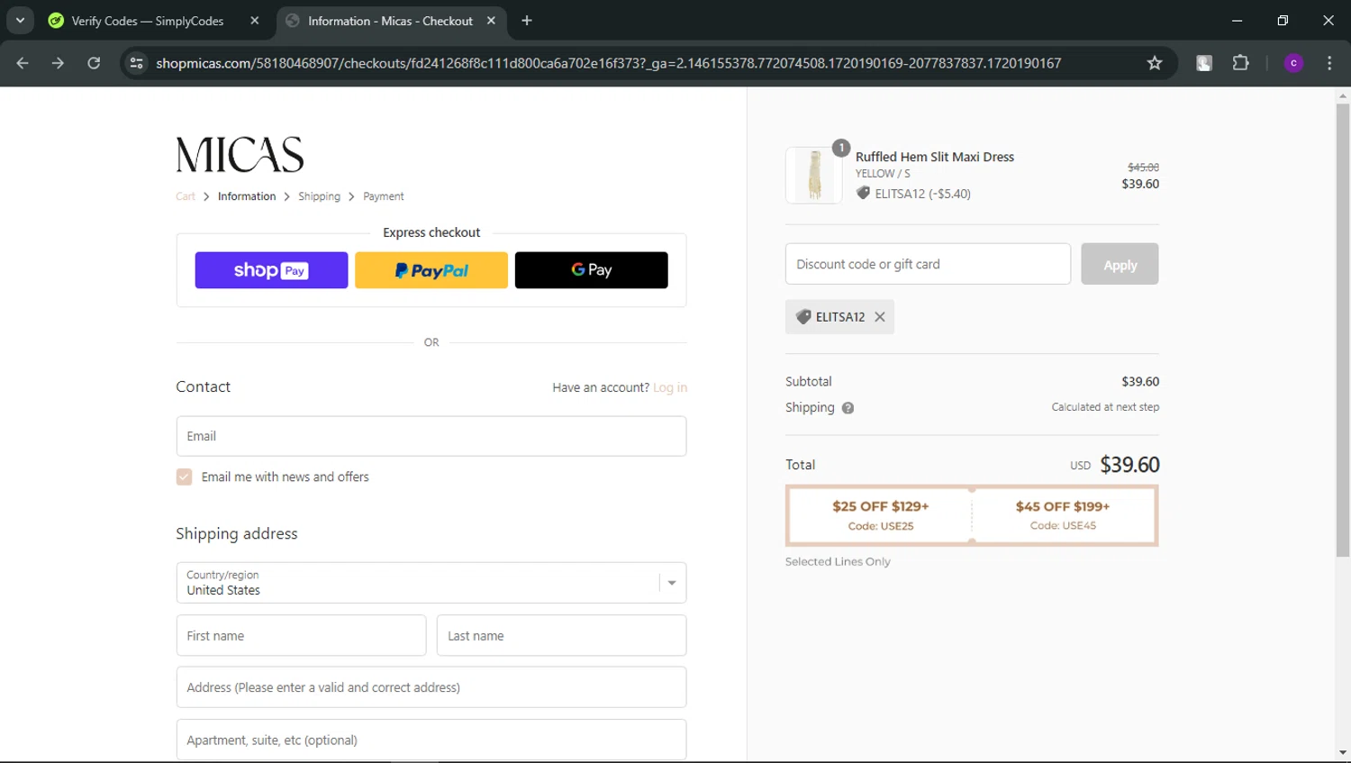 Micas Promo Codes – 15% Off | July 2024