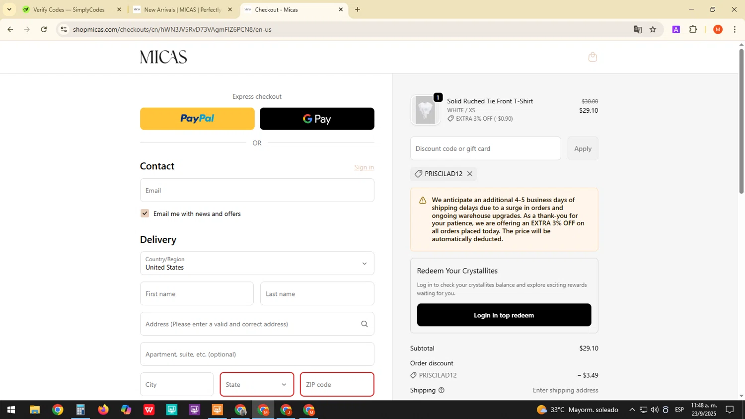 Micas Discount Codes - $20 Off (207 Verified) Oct 2025