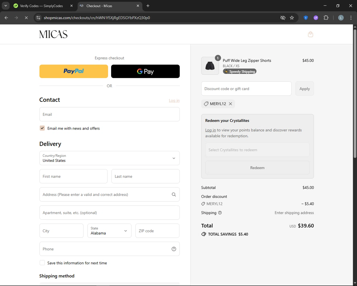 Micas Discount Codes - $20 Off (207 Verified) Oct 2025