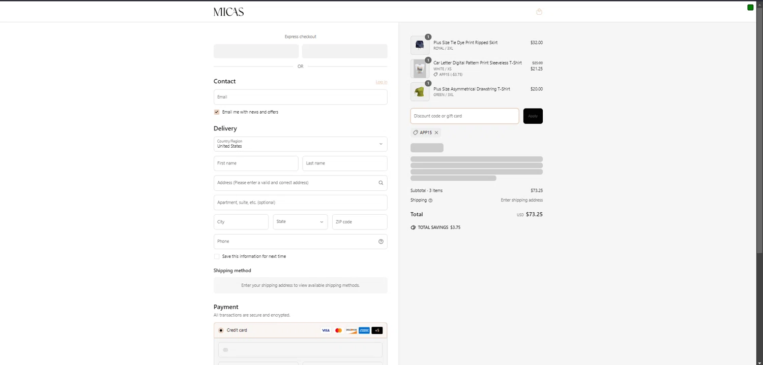 Micas Discount Codes - 15% Off (209 Verified) Sep 2025