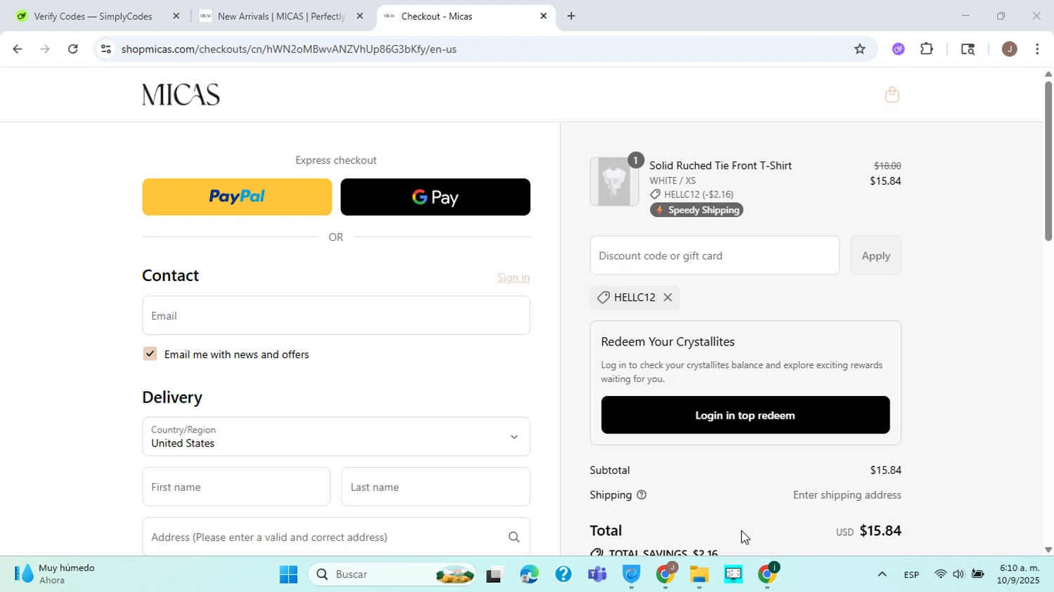 Micas Discount Codes - 15% Off (207 Verified) Oct 2025