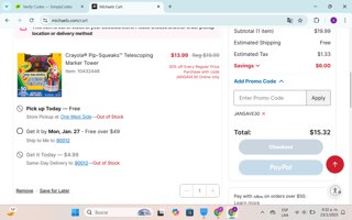 Michaels Coupon Codes (7 Verified) - 30% Off w/Code Mar 2025