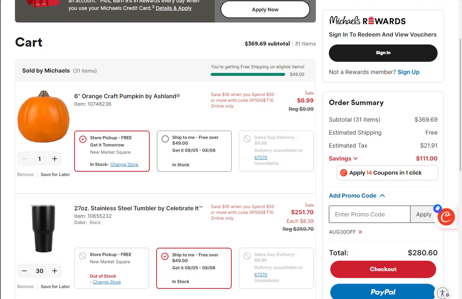 Michaels Coupons - 35% Off | August 2024