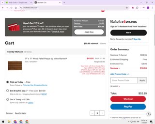 Michaels Coupon Codes (3 Verified) - 20% Off w/Code Mar 2025