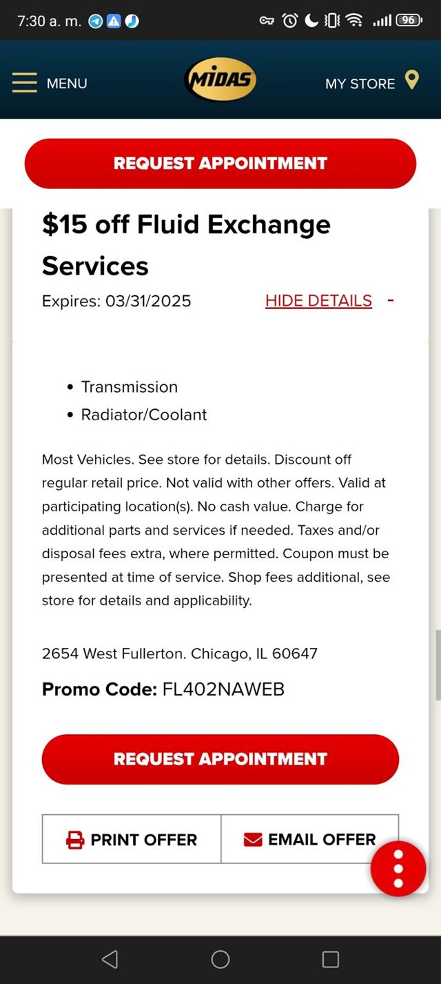 Midas Discount Codes - 5% Off (2 Verified) Sep 2025