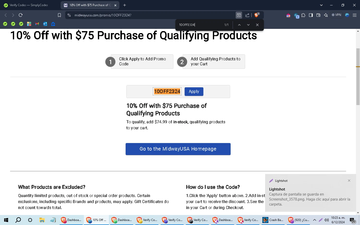 Midway USA Promo Codes - 10% Off | December 2024