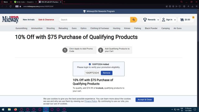 Midway USA Promo Codes (6 Verified) - 10% Off Jan 2025