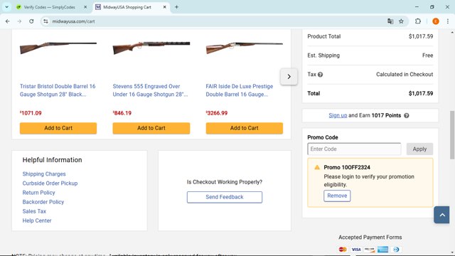 Midway USA Promo Codes (5 Verified) + Free Ship Mar 2025