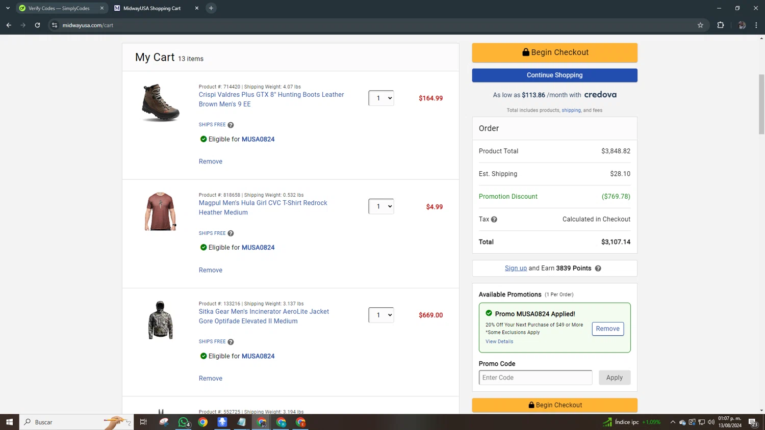 Midway USA Promo Codes - 15% Off | September 2024