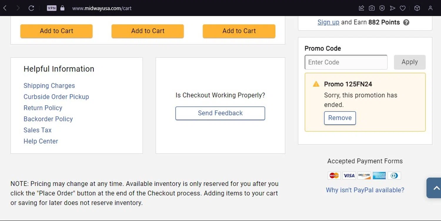 Midway USA Promo Codes - 10% Off | December 2024