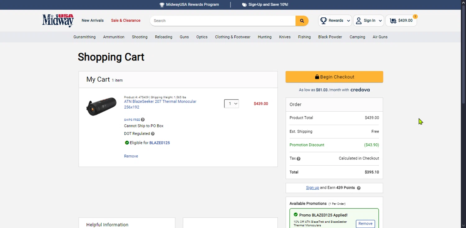 Midway USA Promo Codes (6 Verified) - 10% Off Jan 2025