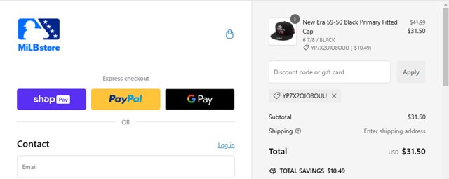 MiLB Store Discount Codes (3 Verified) - 20% Off Feb 2025